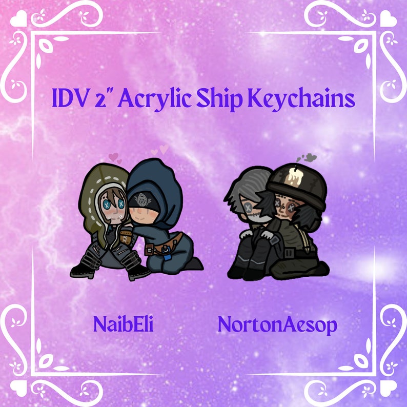 Identity V 2 Inch Acrylic Keychains - Etsy