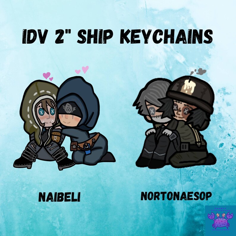 Identity V 2 Inch Acrylic Keychains - Etsy