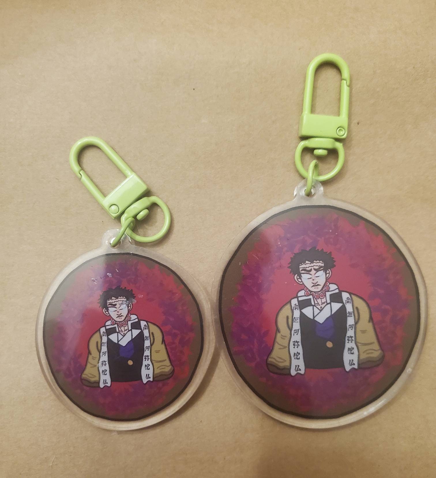 Demon Anime Hashira Acrylic Keychains - Etsy