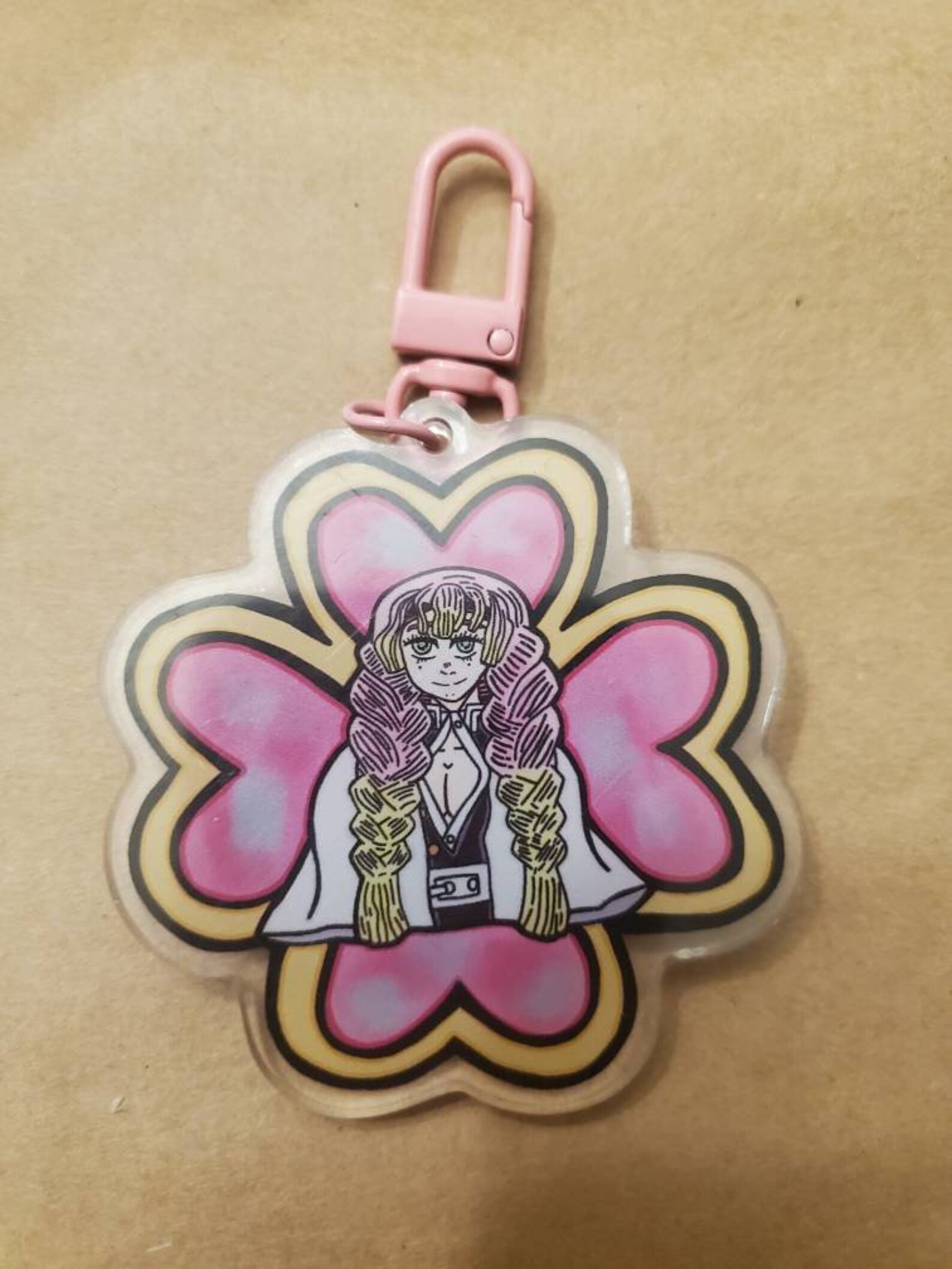 Demon Anime Hashira Acrylic Keychains - Etsy