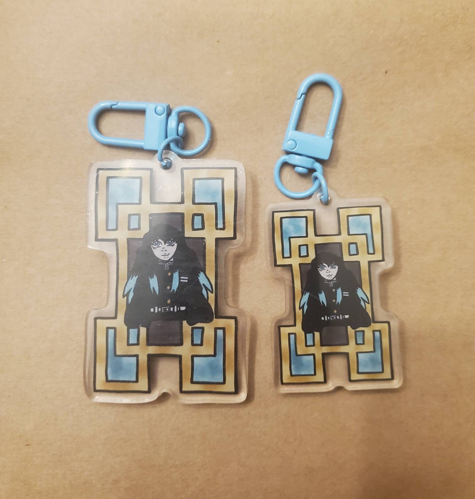 Demon Anime Hashira Acrylic Keychains - Etsy