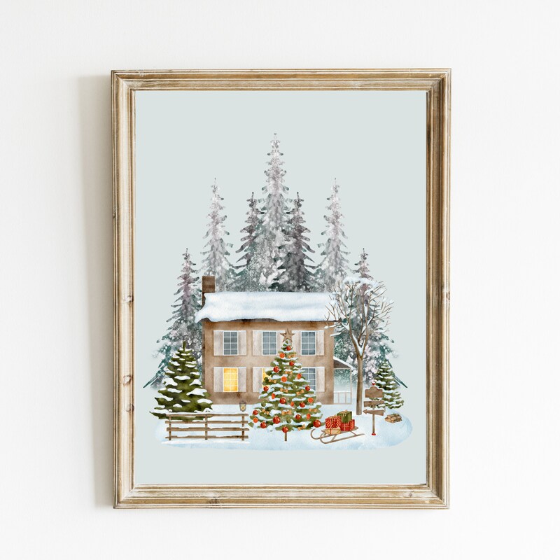 Winter Prints - Etsy