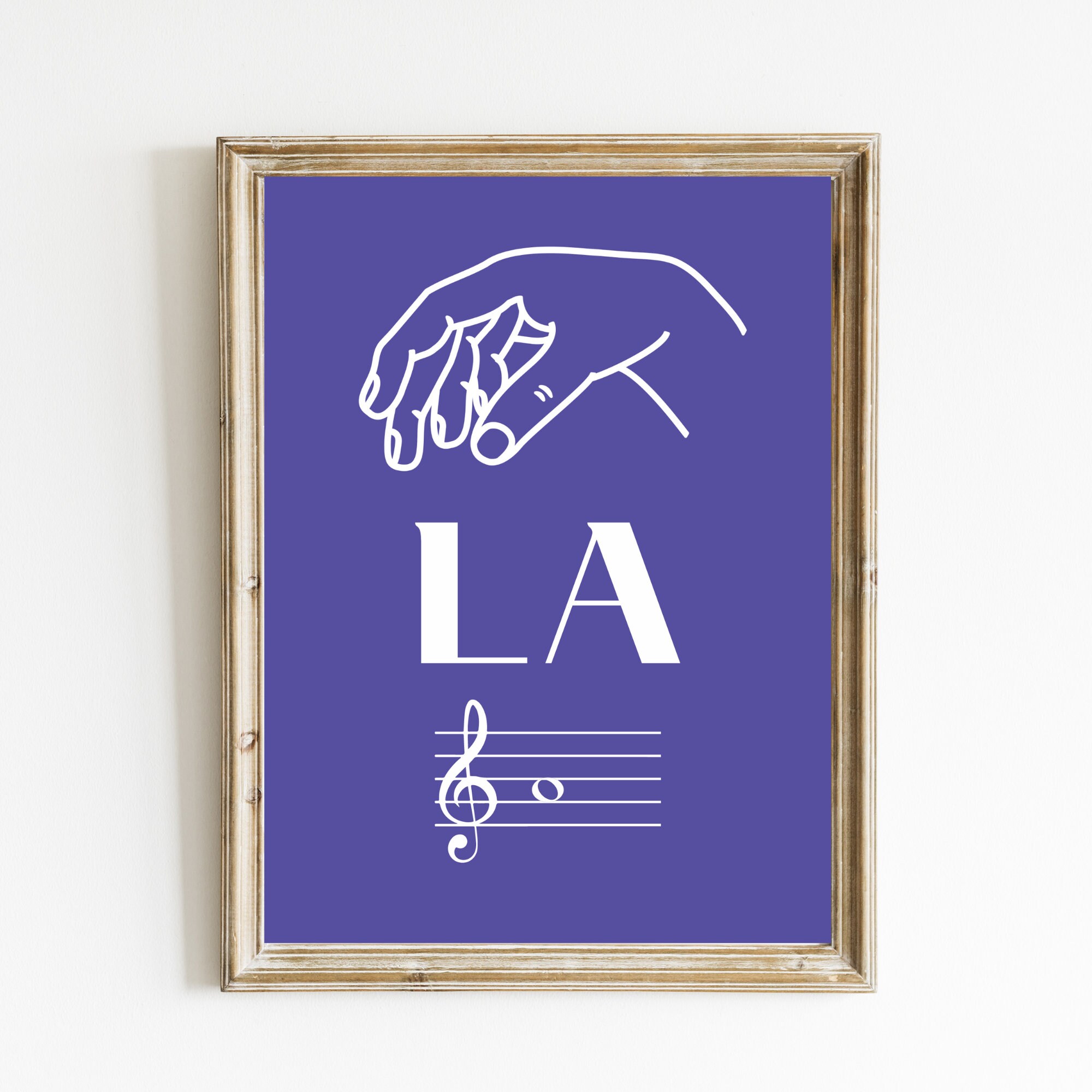 Solfege Hand Signals Poster Solfa Printable Music - Etsy Australia