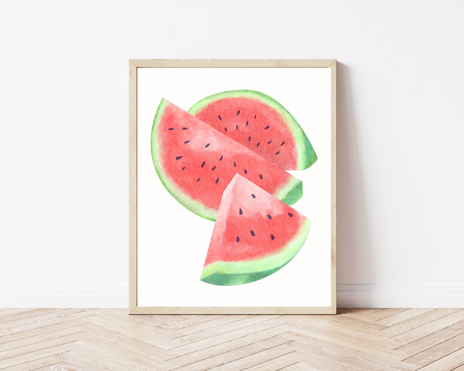Watermelon Print | Watercolor Watermelon Art | Summer Print | Food ...