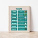 Tempo Music Chart Music Education Poster Tempo Definitions - Etsy