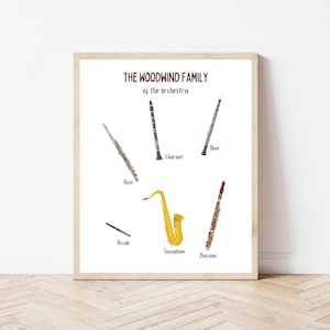 Instrument Families Poster | Musical Instruments Poster | Classical ...