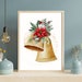 Christmas Bells Print Watercolor Christmas Decor Christmas - Etsy