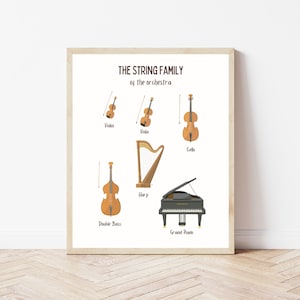 Instrument Families Poster | Musical Instruments Poster | Classical ...