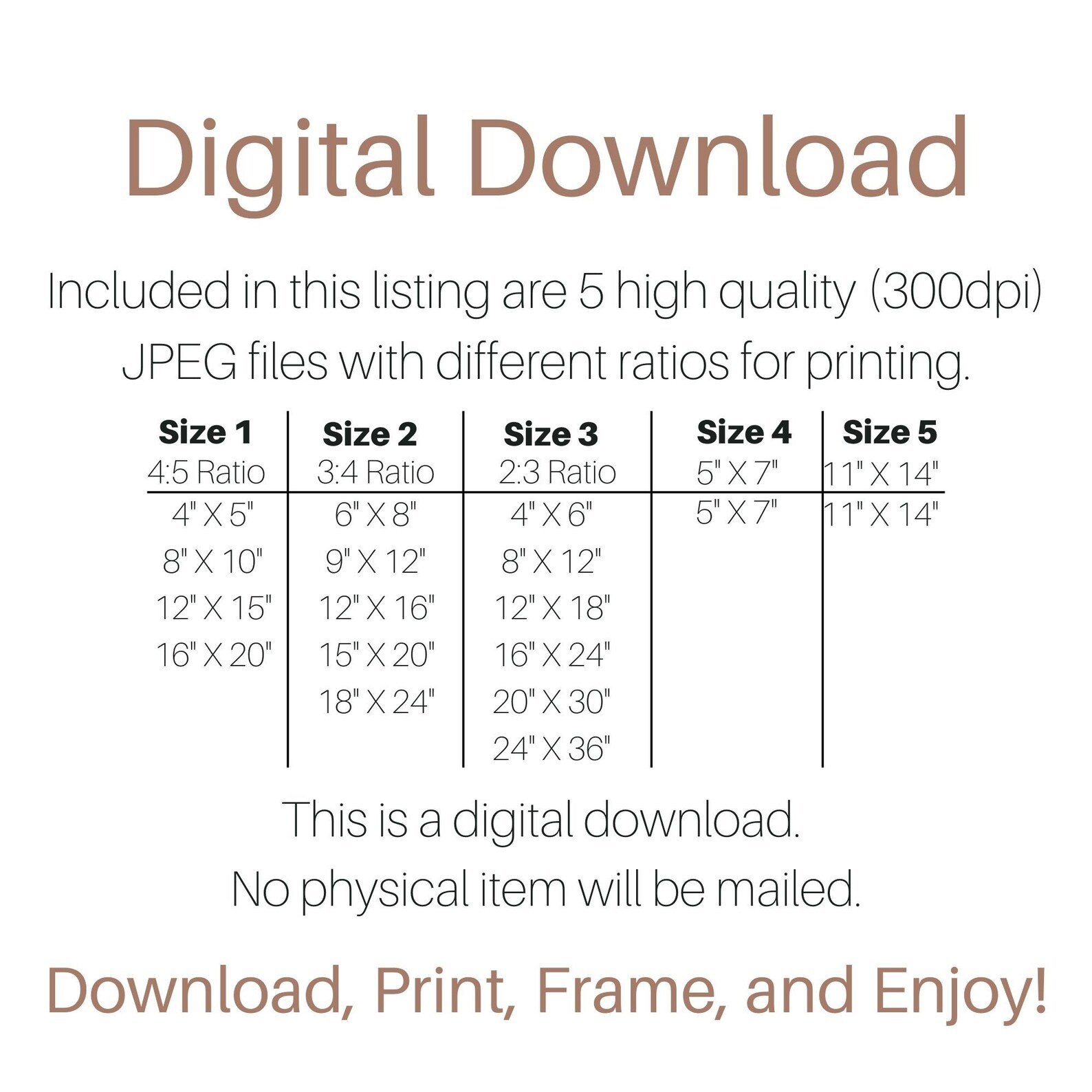 Snowy Evergreen Trees Print | Winter Forest Printable Wall Art ...