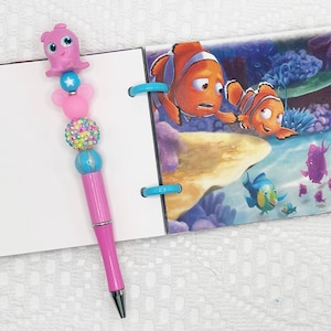 Finding Nemo Inspired Autograph Pen, Beaded Ballpoint Pen With Disney ...