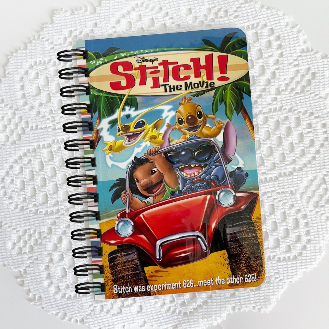 Vintage Disney VHS Cover Notebook, Journal, Sketchbook, Glue Book ...