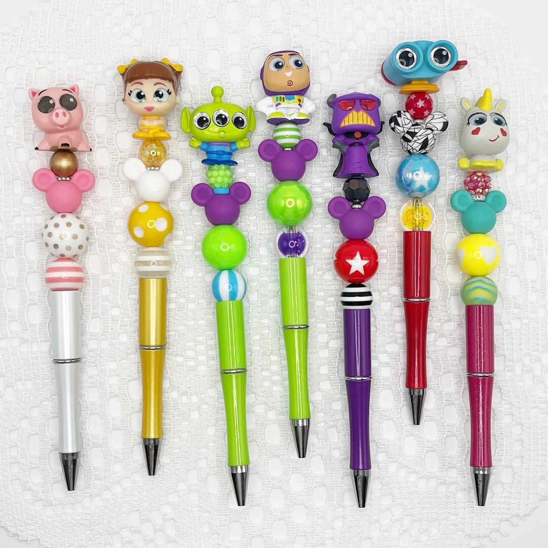 Toy Story Inspired Autograph Pen, Beaded Ballpoint Pen With Disney ...