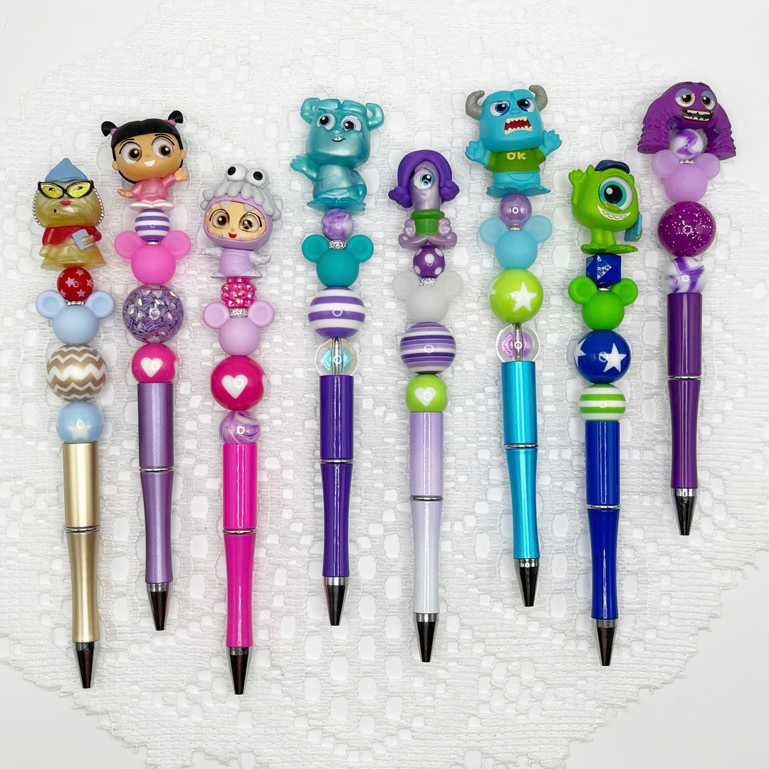 Monsters Inc. Inspired Autograph Pen Beaded Ballpoint Pen - Etsy