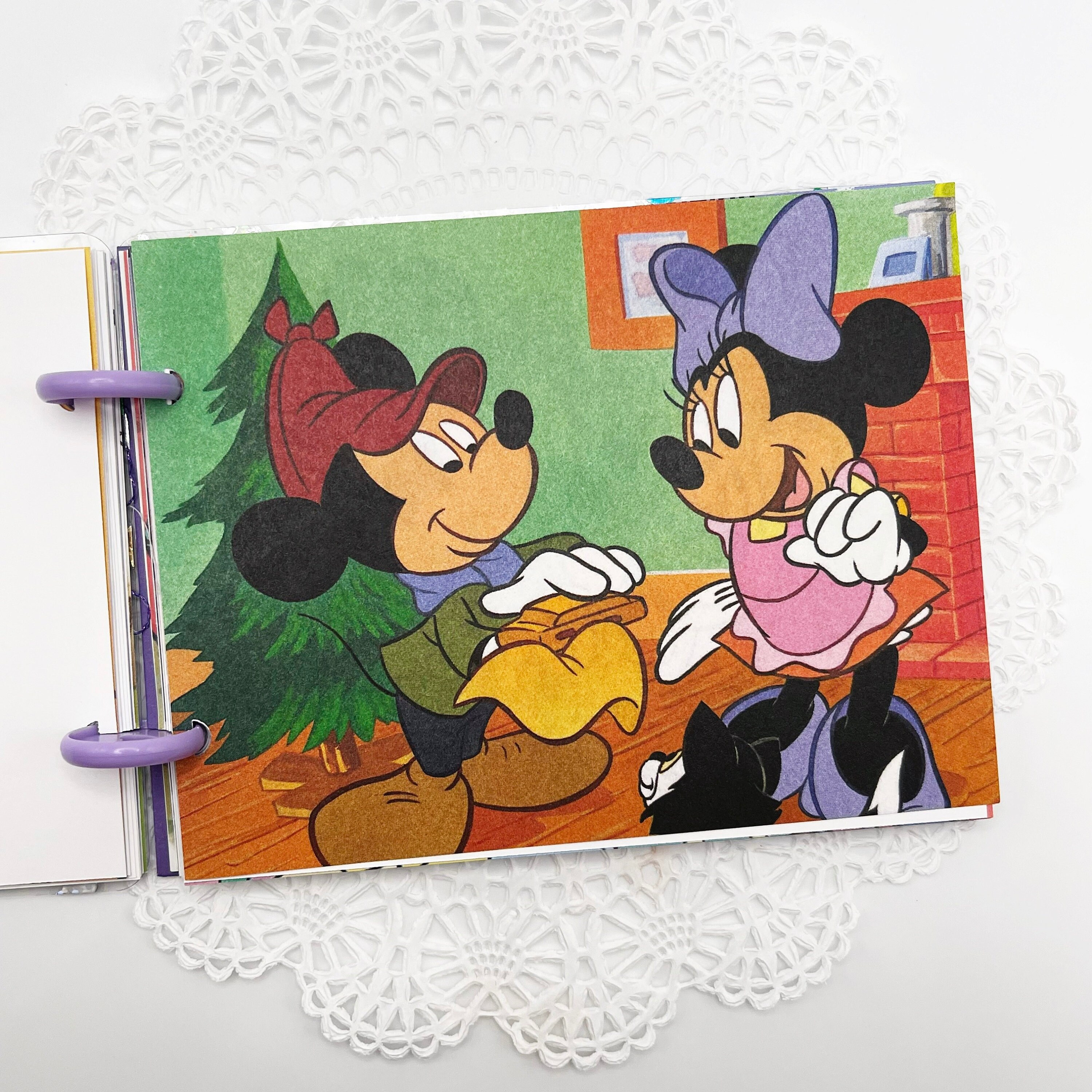 Disney Autograph Book With Pictures Disc Bound Mini Album - Etsy