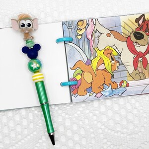 Oliver and Company Inspired Autograph Pen, Beaded Ballpoint Pen With ...