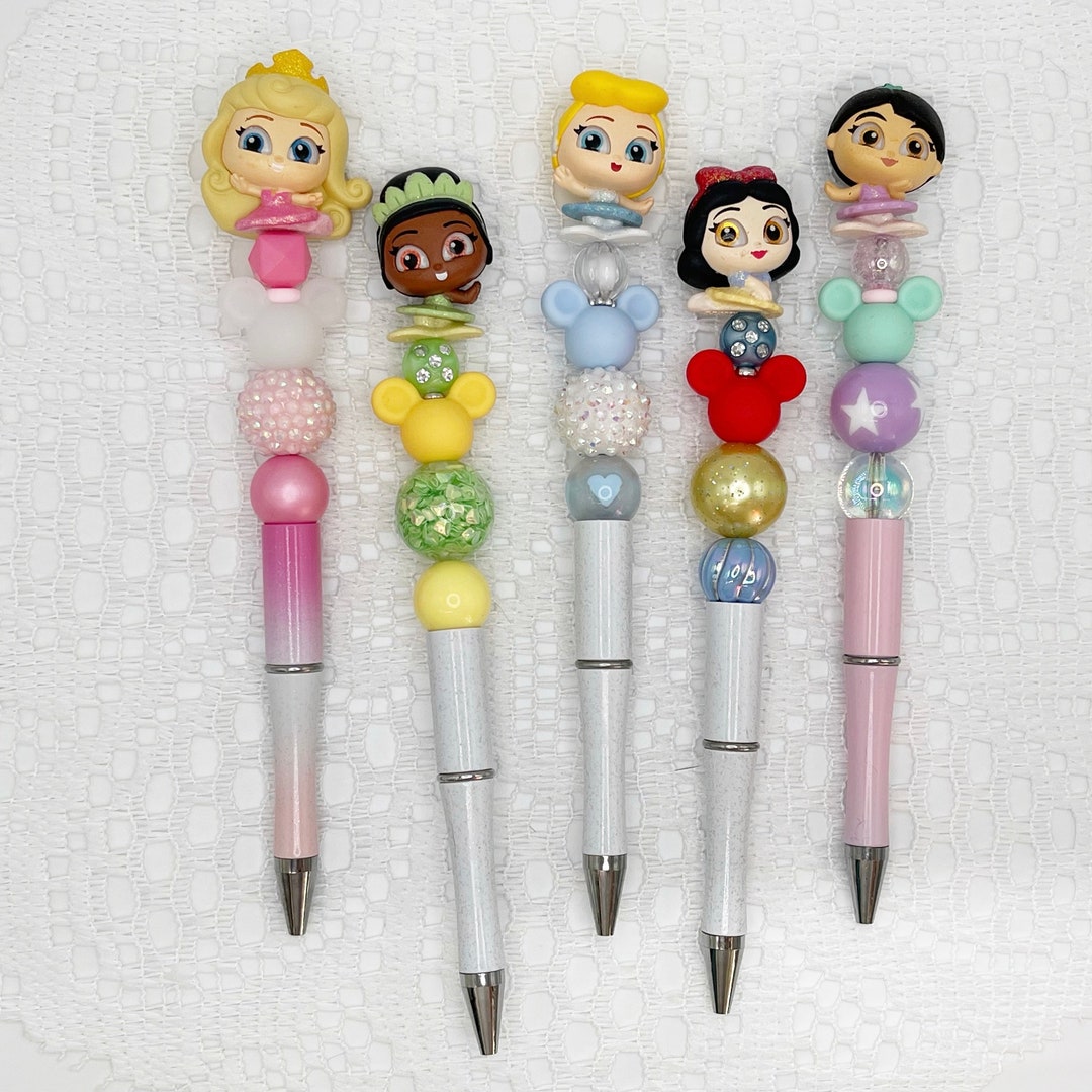 Ballerina Princess Autograph Pen, Beaded Ballpoint Pen With Disney ...