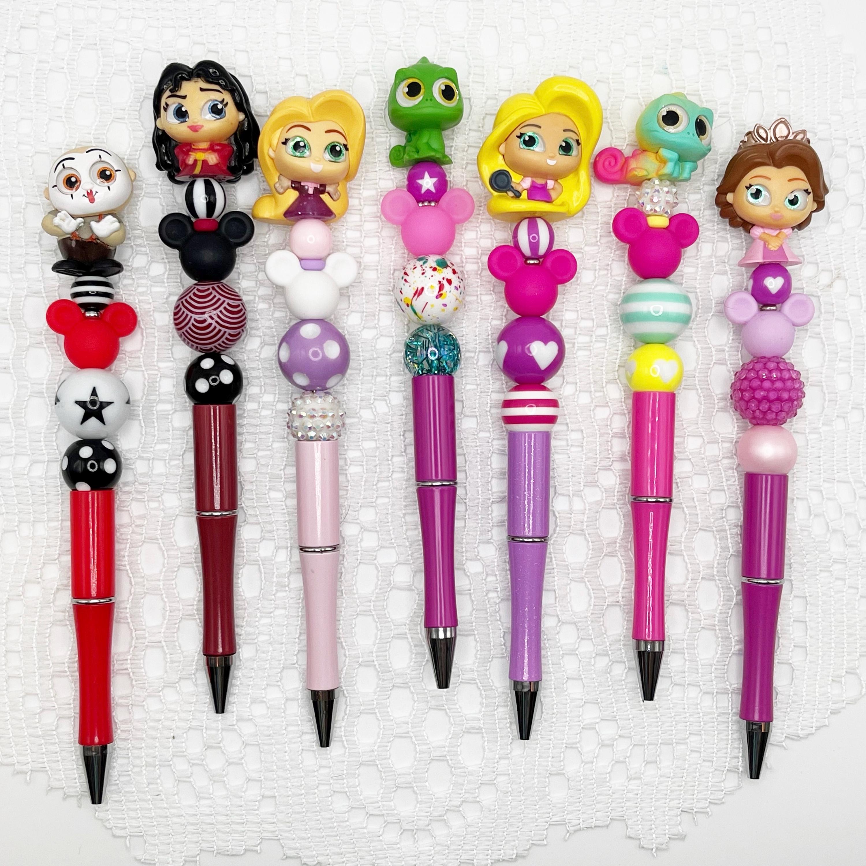Tangled Inspired Autograph Pen, Beaded Ballpoint Pen With Disney ...