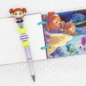 Finding Nemo Inspired Autograph Pen, Beaded Ballpoint Pen With Disney ...