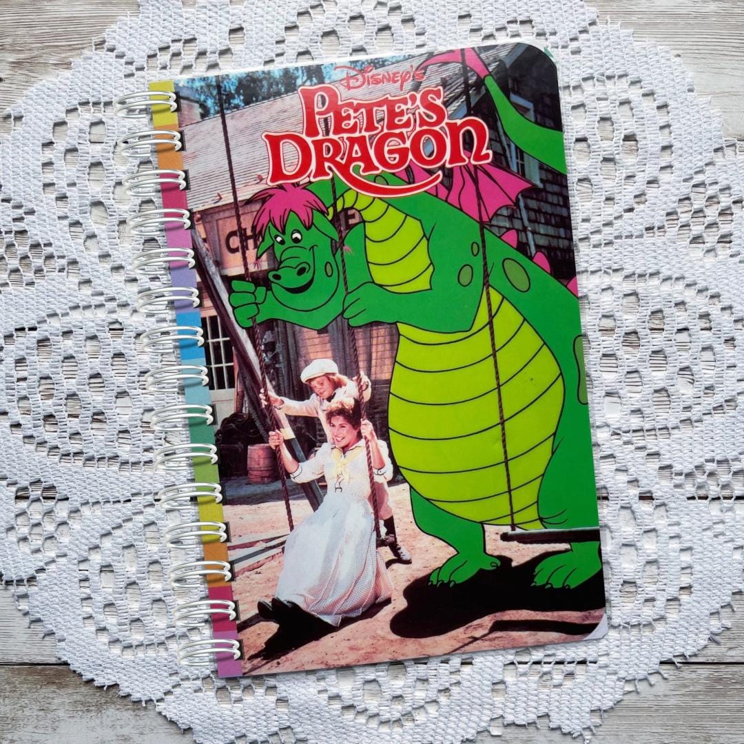Vintage Disney VHS Cover Notebook, Journal, Sketchbook, Glue Book ...