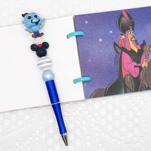 Aladdin Inspired Autograph Pen, Beaded Ballpoint Pen With Disney ...