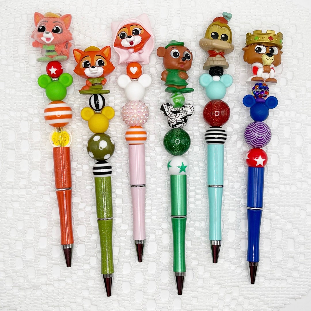 Robin Hood Inspired Autograph Pen, Beaded Ballpoint Pen With Disney ...
