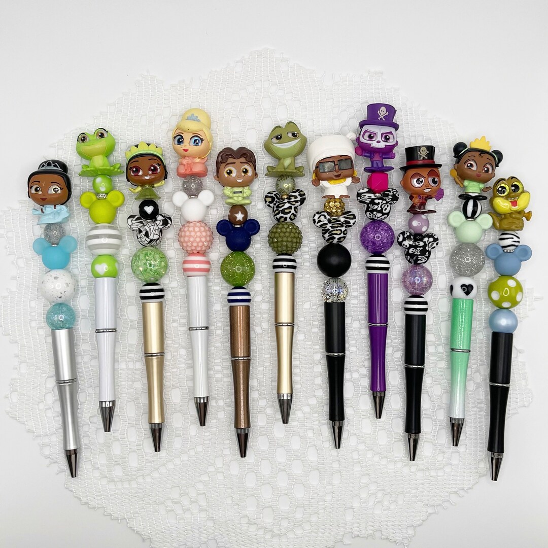 Princess and the Frog Inspired Autograph Pen, Beaded Ballpoint Pen With ...