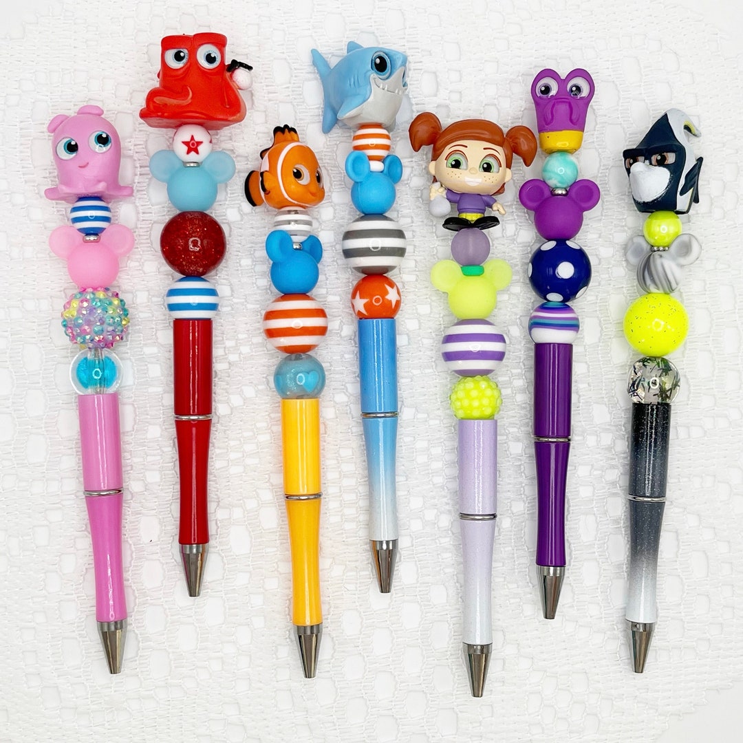 Finding Nemo Inspired Autograph Pen, Beaded Ballpoint Pen With Disney ...