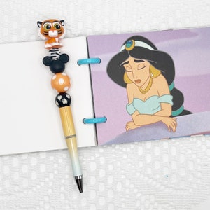 Aladdin Inspired Autograph Pen, Beaded Ballpoint Pen With Disney ...
