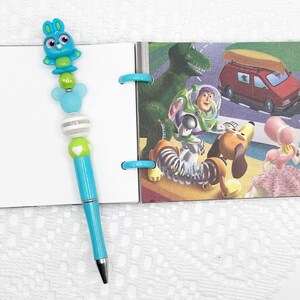 Toy Story Inspired Autograph Pen, Beaded Ballpoint Pen With Disney ...