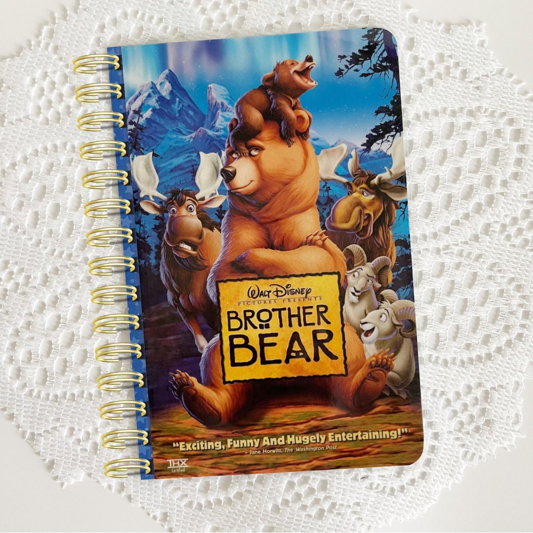 Vintage Disney VHS Cover Notebook, Journal, Sketchbook, Glue Book ...