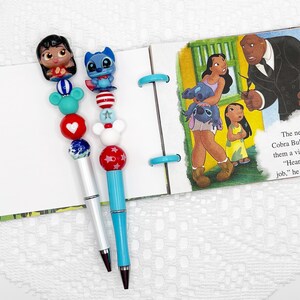Lilo and Stitch Inspired Autograph Pen Beaded Ballpoint Pen - Etsy