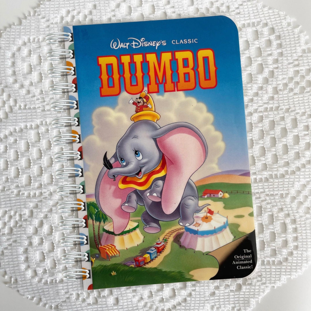 Vintage Disney VHS Cover Notebook, Journal, Sketchbook, Glue Book ...