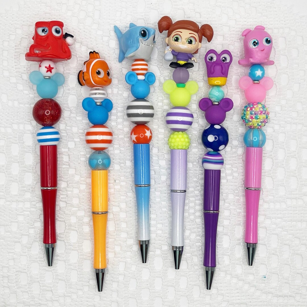 Finding Nemo Inspired Autograph Pen, Beaded Ballpoint Pen With Disney ...