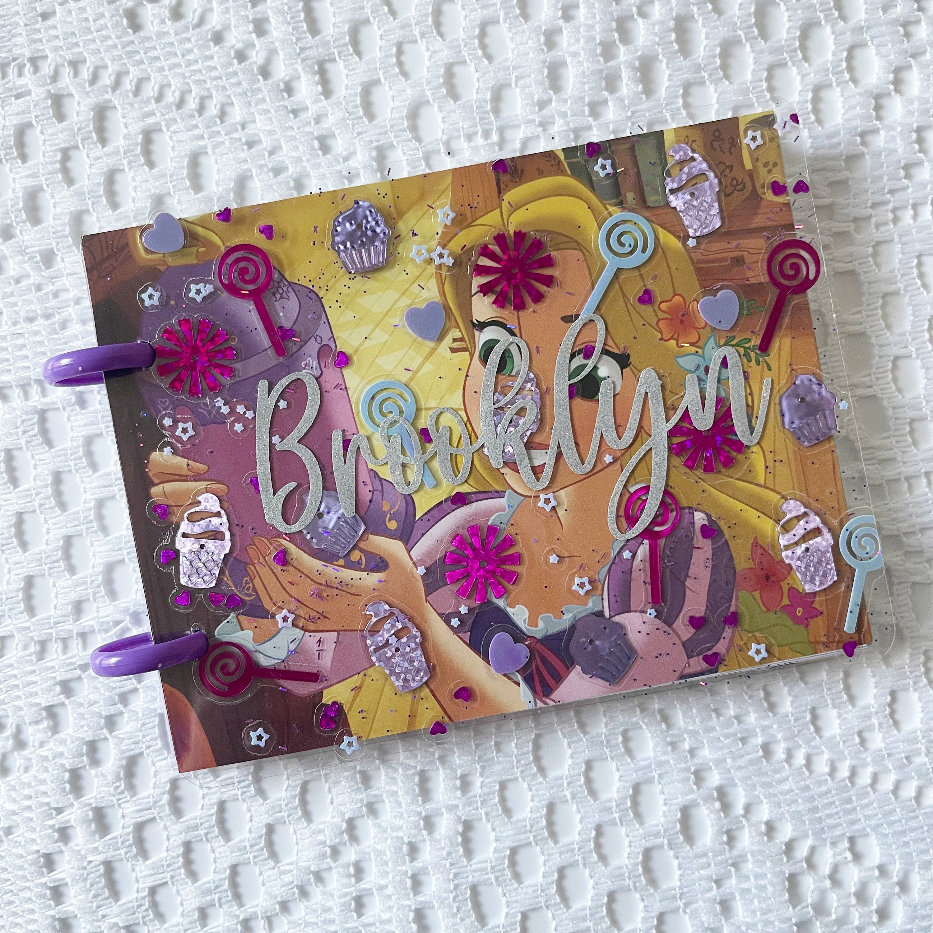 Personalized Disney Themed Autograph Book, Customized by Character ...