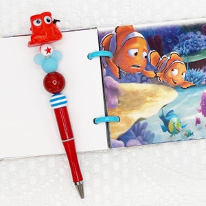 Finding Nemo Inspired Autograph Pen, Beaded Ballpoint Pen With Disney ...