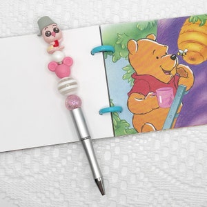 Winnie the Pooh Inspired Beaded Ballpoint Pen With Disney Doorable ...