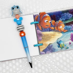 Finding Nemo Inspired Autograph Pen, Beaded Ballpoint Pen With Disney ...
