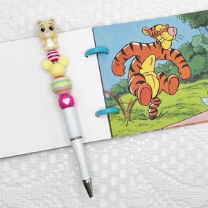 Winnie the Pooh Inspired Beaded Ballpoint Pen With Disney Doorable ...