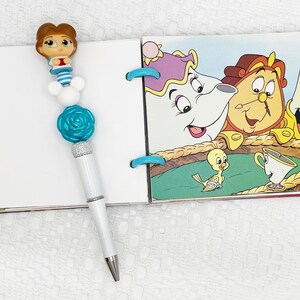 Beauty and the Beast Inspired Autograph Pen, Beaded Ballpoint Pen With ...
