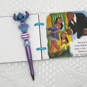 Lilo and Stitch Inspired Autograph Pen, Beaded Ballpoint Pen With ...
