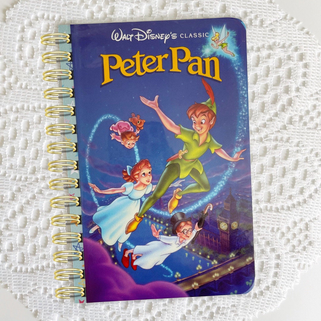 Vintage Disney VHS Cover Notebook, Journal, Sketchbook, Glue Book ...