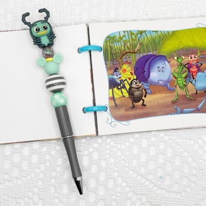 Bugs Life Inspired Autograph Pen, Beaded Ballpoint Pen With Disney ...