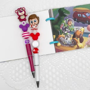 Toy Story Inspired Autograph Pen, Beaded Ballpoint Pen With Disney ...
