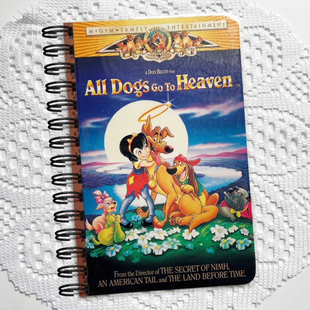 Vintage VHS Cover Notebook, Journal, Sketchbook, Glue Book, Sketch Pad ...