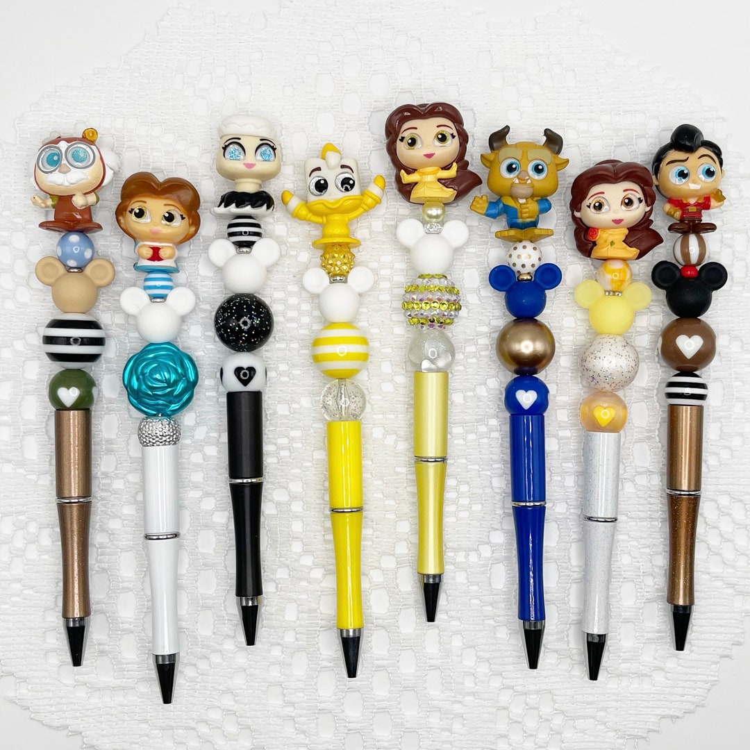 Beauty and the Beast Inspired Autograph Pen, Beaded Ballpoint Pen With ...