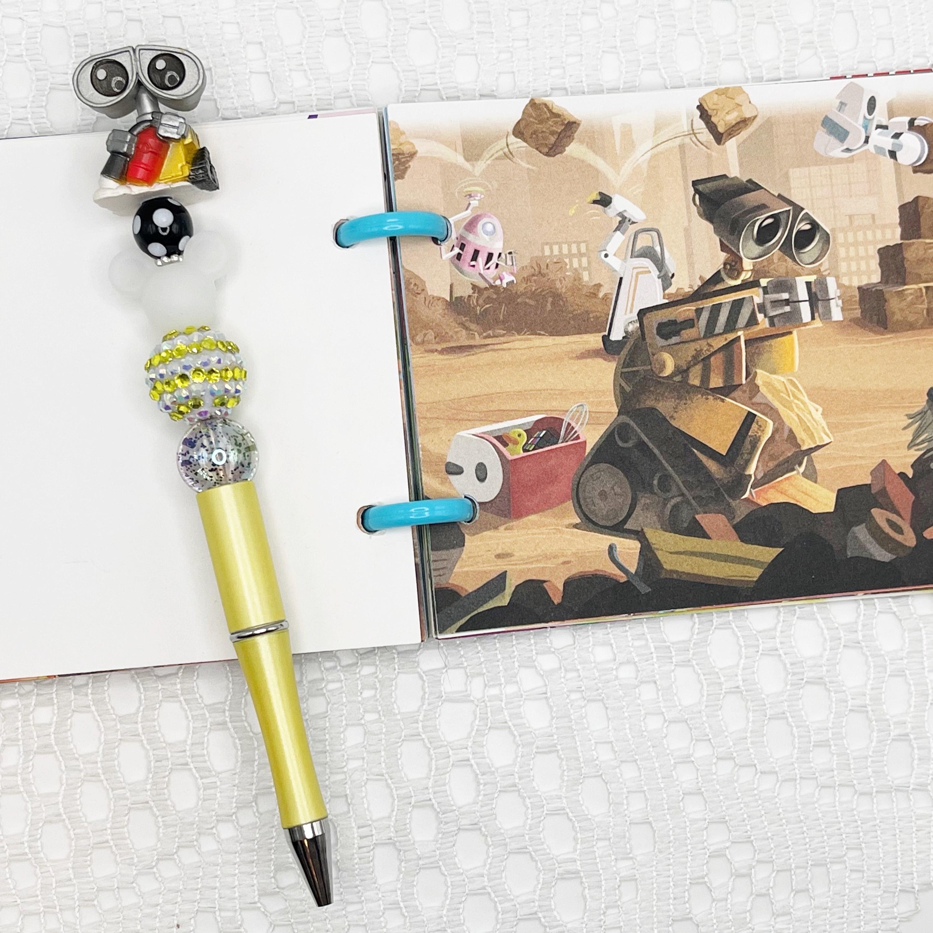 Wall-e Inspired Autograph Pen, Beaded Ballpoint Pen With Disney Pixar ...