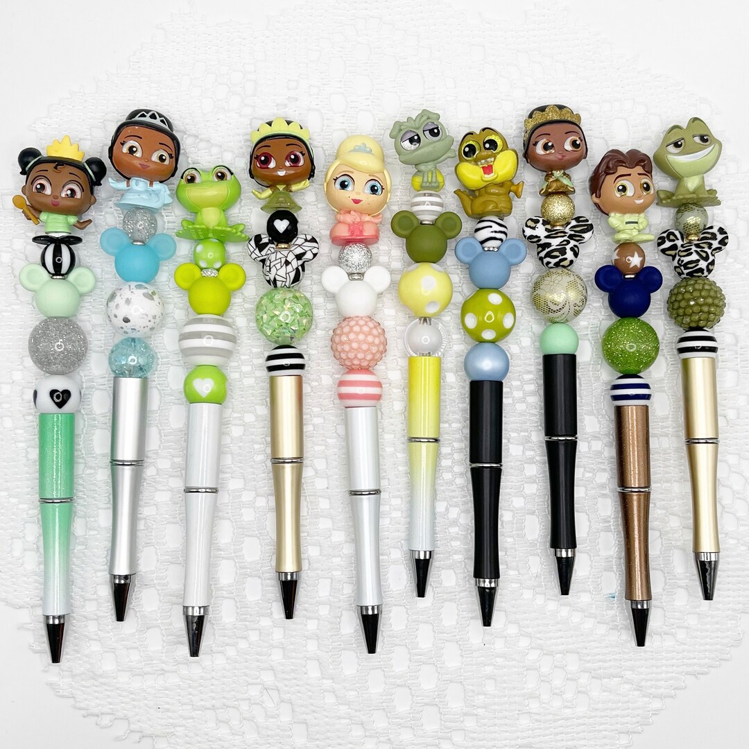 Princess and the Frog Inspired Autograph Pen, Beaded Ballpoint Pen With ...