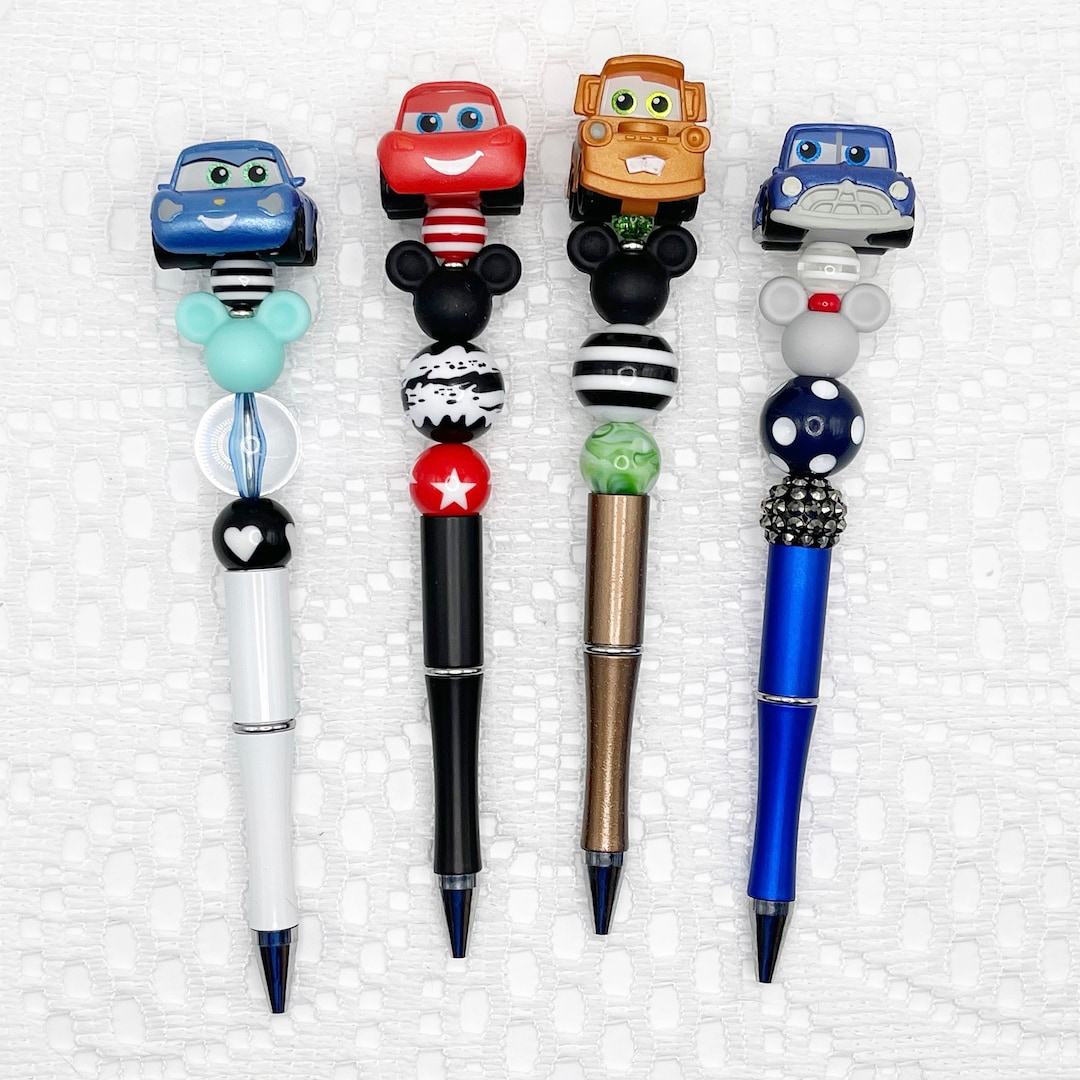 Cars Inspired Autograph Pen Beaded Ballpoint Pen With Disney - Etsy