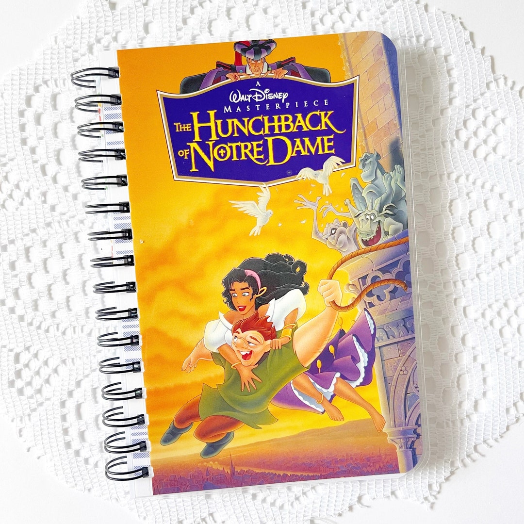 Vintage Disney VHS Cover Notebook, Journal, Sketchbook, Glue Book ...