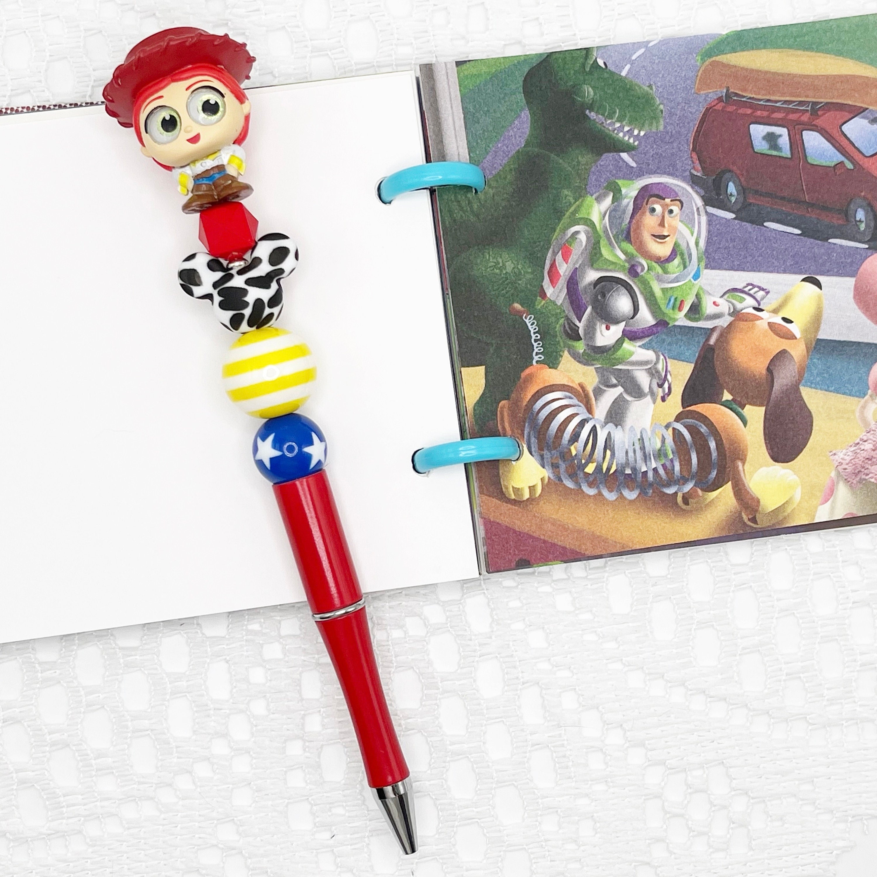Toy Story Inspired Autograph Pen, Beaded Ballpoint Pen With Disney ...